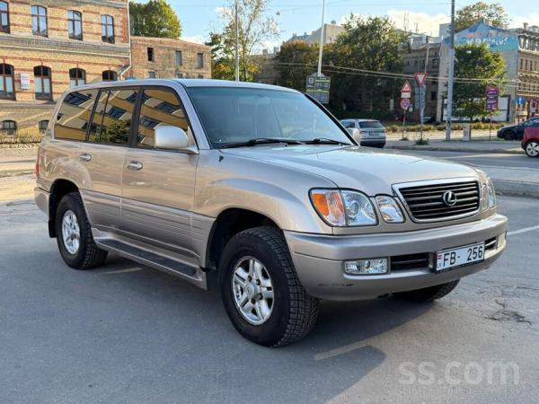 Коричневый Лексус ЛХ 2000 в Рига, объемом двигателя 4.70 л и пробегом 151 тыс. км за 12900 €, фото 4 на AUTOMOTO.COM.LV