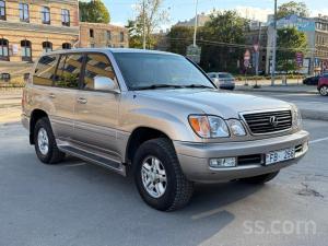Коричневый Лексус ЛХ 2000 в Рига, объемом двигателя 4.70 л и пробегом 151 тыс. км за 12900 €, фото 4 на AUTOMOTO.COM.LV