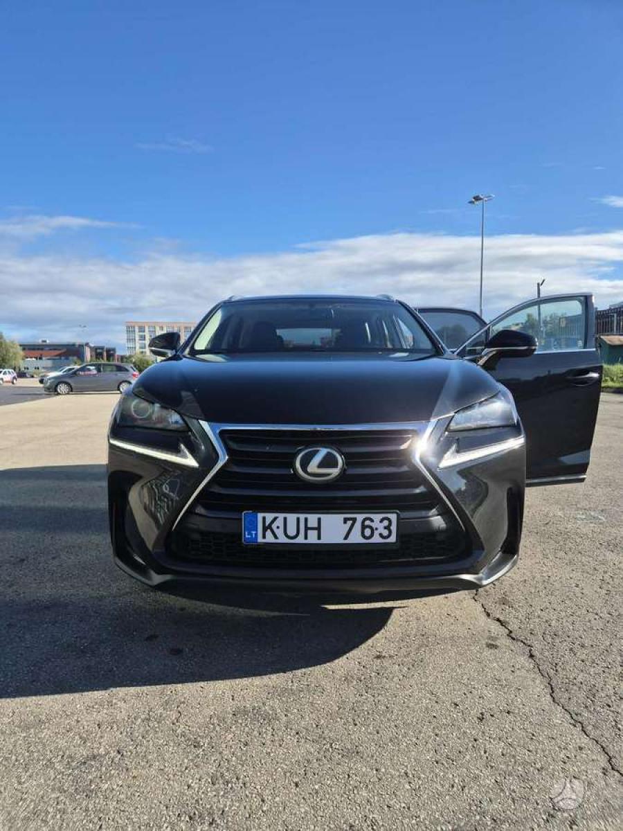 Black Lexus NX 200t 2016 in Siauliai, with an engine capacity of 2.00 L and mileage of 149 thousand km for 18800 €, photo 1 on AUTOMOTO.COM.LV