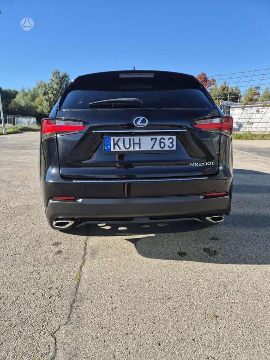 Black Lexus NX 200t 2016 in Siauliai, with an engine capacity of 2.00 L and mileage of 149 thousand km for 18800 €, photo 4 on AUTOMOTO.COM.LV
