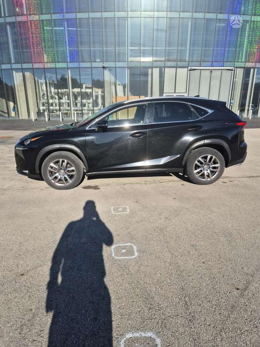 Black Lexus NX 200t 2016 in Siauliai, with an engine capacity of 2.00 L and mileage of 149 thousand km for 18800 €, photo 6 on AUTOMOTO.COM.LV
