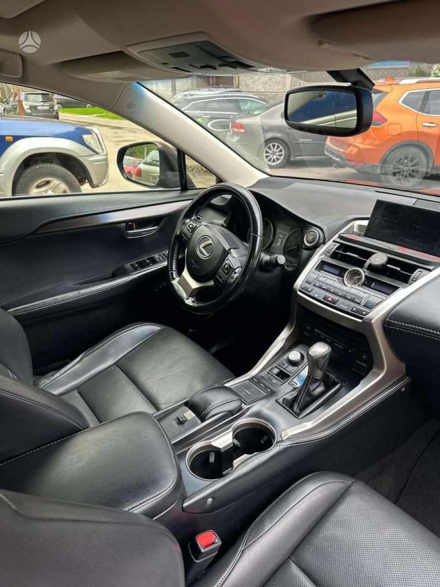 Black Lexus NX 200t 2016 in Siauliai, with an engine capacity of 2.00 L and mileage of 149 thousand km for 18800 €, photo 24 on AUTOMOTO.COM.LV