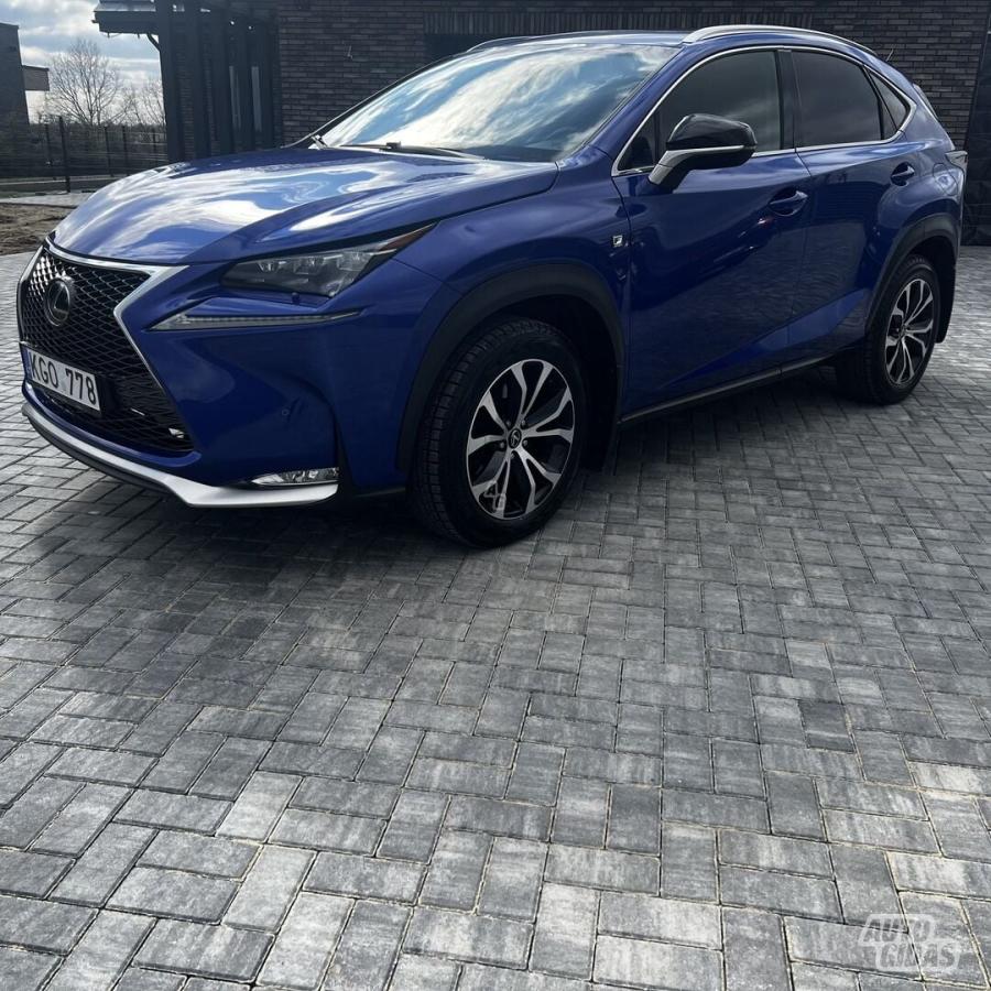 Синий Лексус NX 200t 2015 в Каунас, объемом двигателя 2.00 л и пробегом 99 тыс. км за 18400 €, фото 4 на AUTOMOTO.COM.LV