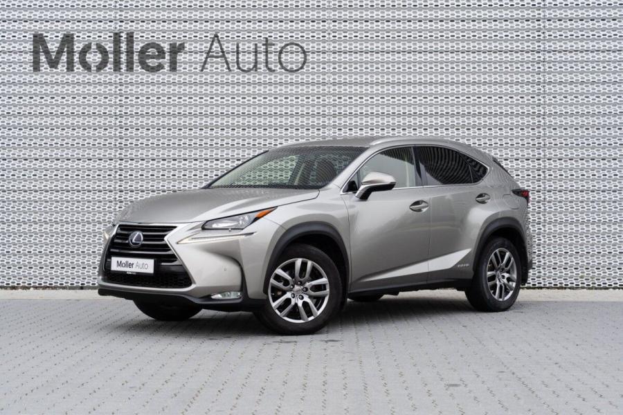 Beige Lexus NX 300h 2017 in Marupe, with an engine capacity of 2.50 L and mileage of 122 thousand km for 21350 €, photo 1 on AUTOMOTO.COM.LV