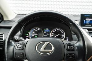 Beige Lexus NX 300h 2017 in Marupe, with an engine capacity of 2.50 L and mileage of 122 thousand km for 21350 €, photo 13 on AUTOMOTO.COM.LV