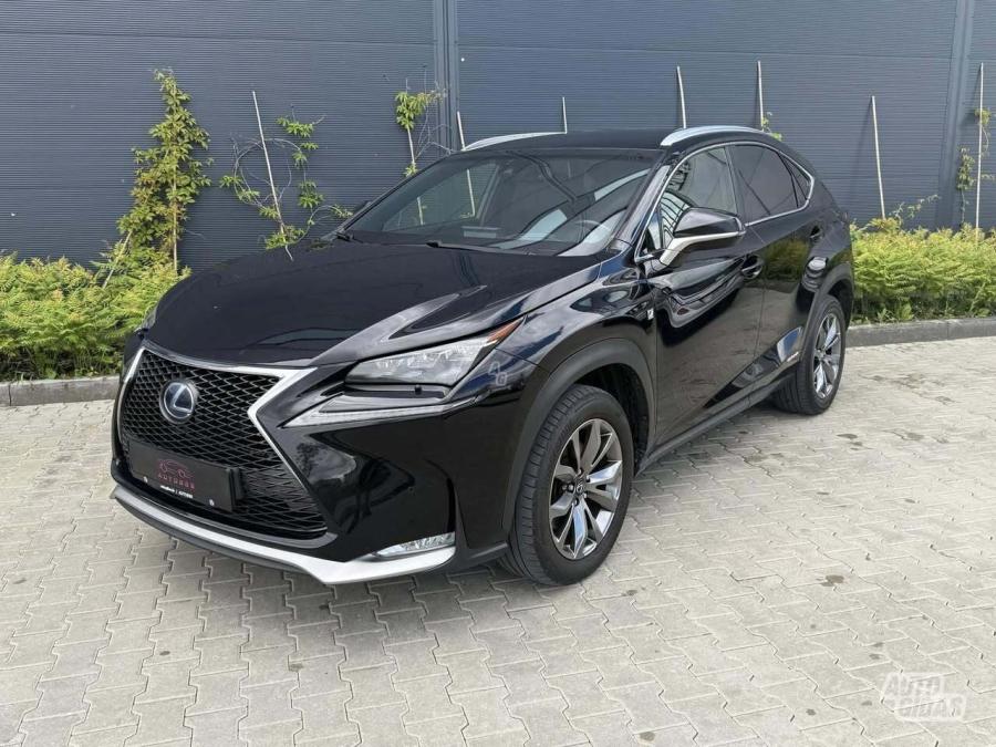 Черный Лексус NX 300h 2014 в Вильнюс, объемом двигателя 2.50 л и пробегом 211 тыс. км за 18500 €, фото 1 на AUTOMOTO.COM.LV