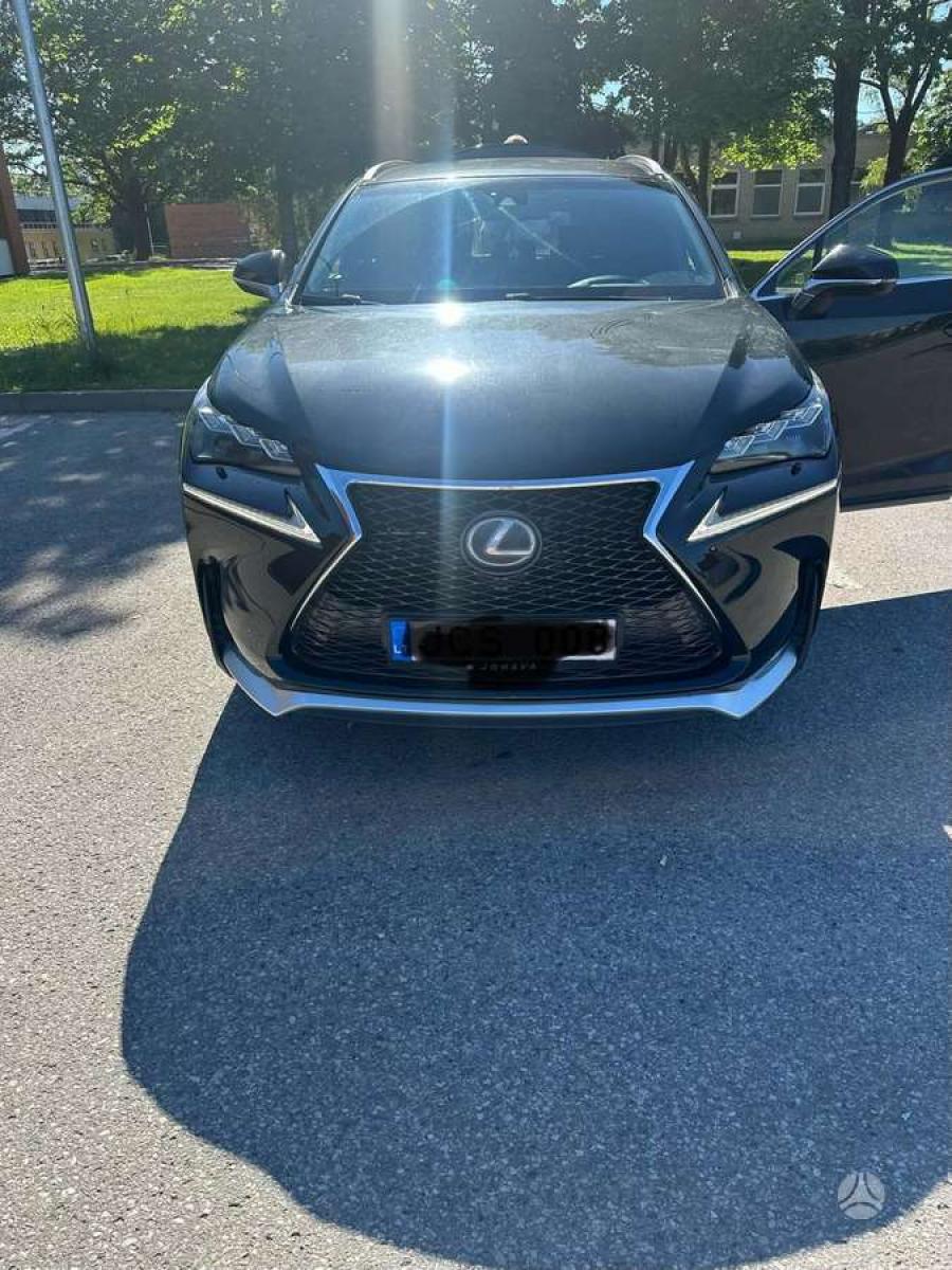 Black Lexus NX 300h 2014 in Jonava, with an engine capacity of 2.49 L and mileage of 208 thousand km for 20000 €, photo 1 on AUTOMOTO.COM.LV