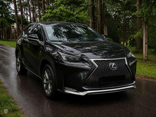 Черный Лексус NX 300h 2014 в Вильнюс, объемом двигателя 2.49 л и пробегом 277 тыс. км за 19500 €, фото 5 на AUTOMOTO.COM.LV