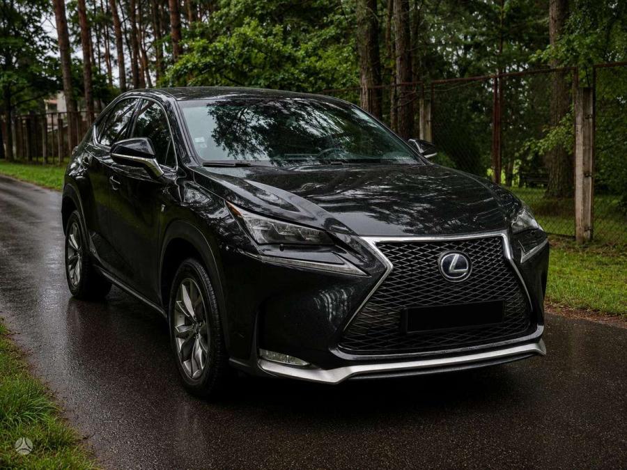 Melns Lexus NX 300h 2014 Viļņa, ar dzinēja tilpumu 2.49 L un nobraukumu 277 tūkst. km par 19500 €, foto 6 vietnē AUTOMOTO.COM.LV