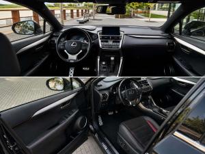 Black Lexus NX 300h 2014 in Kaunas, with an engine capacity of 2.49 L and mileage of 215 thousand km for 19900 €, photo 8 on AUTOMOTO.COM.LV