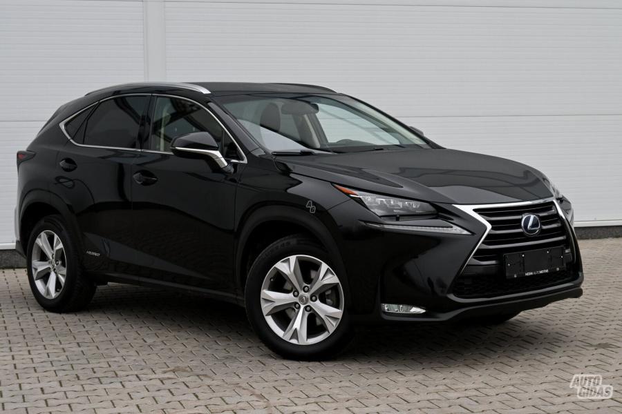 Black Lexus NX 300h 2015 in Kretinga, with an engine capacity of 2.50 L and mileage of 196 thousand km for 19499 €, photo 1 on AUTOMOTO.COM.LV