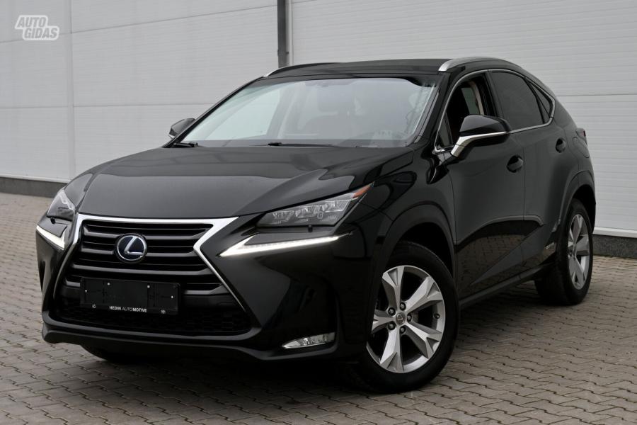 Black Lexus NX 300h 2015 in Kretinga, with an engine capacity of 2.50 L and mileage of 196 thousand km for 19499 €, photo 3 on AUTOMOTO.COM.LV
