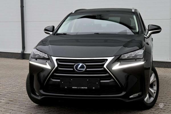 Black Lexus NX 300h 2015 in Kretinga, with an engine capacity of 2.49 L and mileage of 196 thousand km for 19499 €, photo 2 on AUTOMOTO.COM.LV