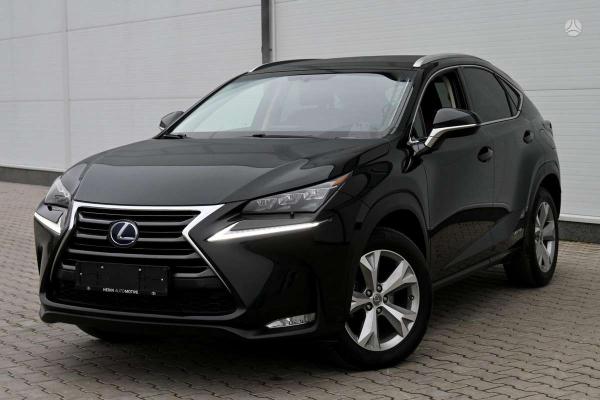 Black Lexus NX 300h 2015 in Kretinga, with an engine capacity of 2.49 L and mileage of 196 thousand km for 19499 €, photo 3 on AUTOMOTO.COM.LV