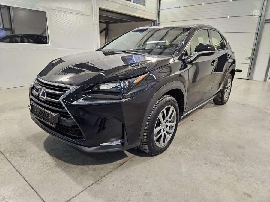 Black Lexus NX 300h 2015 in Marijampole, with an engine capacity of 2.49 L and mileage of 304 thousand km for 13700 €, photo 1 on AUTOMOTO.COM.LV