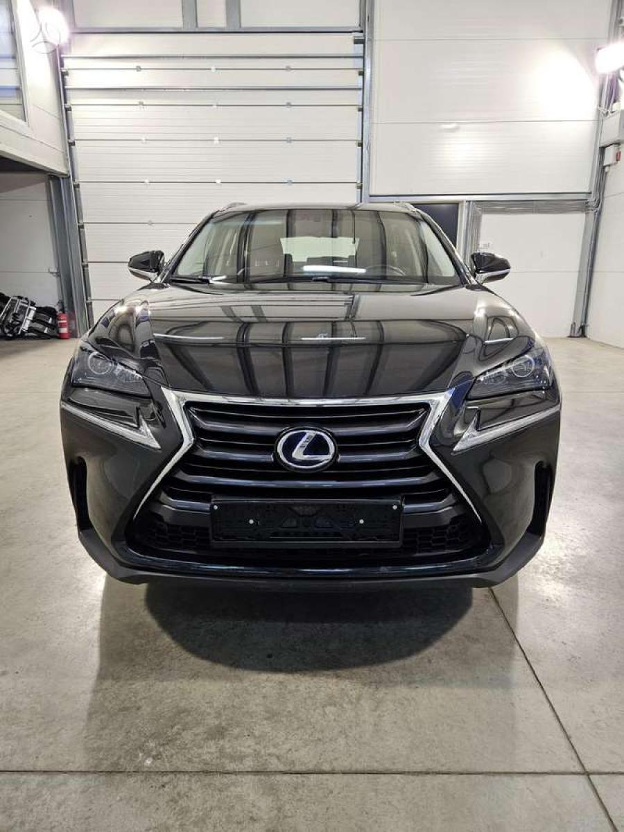 Black Lexus NX 300h 2015 in Marijampole, with an engine capacity of 2.49 L and mileage of 304 thousand km for 13700 €, photo 2 on AUTOMOTO.COM.LV