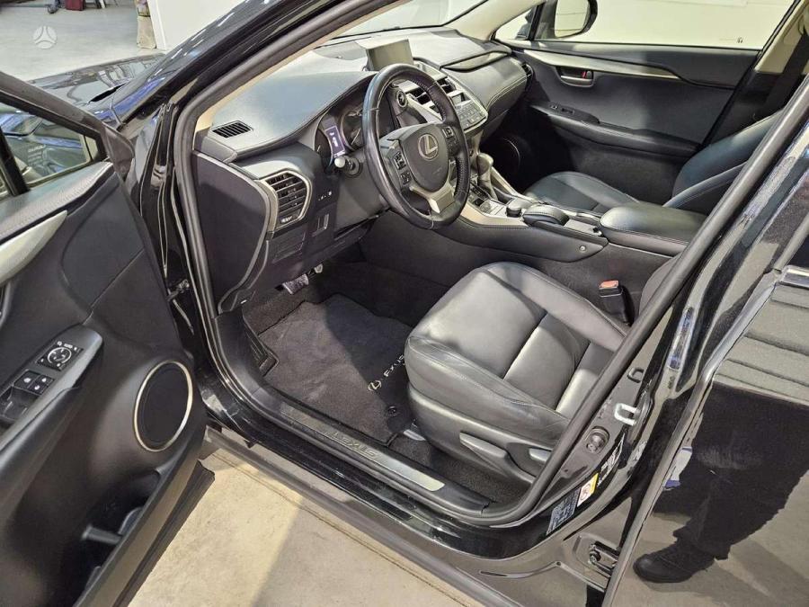Black Lexus NX 300h 2015 in Marijampole, with an engine capacity of 2.49 L and mileage of 304 thousand km for 13700 €, photo 29 on AUTOMOTO.COM.LV