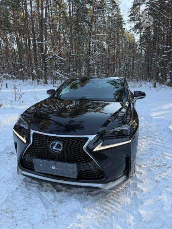 Melns Lexus NX 300h 2015 Viļņa, ar dzinēja tilpumu 2.49 L un nobraukumu 187 tūkst. km par 19600 €, foto 1 vietnē AUTOMOTO.COM.LV