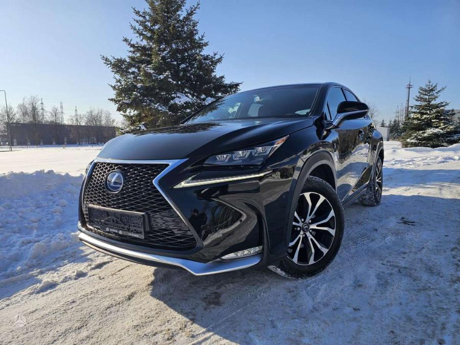 Black Lexus NX 300h 2015 in Kaunas, with an engine capacity of 2.49 L and mileage of 308 thousand km for 17450 €, photo 1 on AUTOMOTO.COM.LV