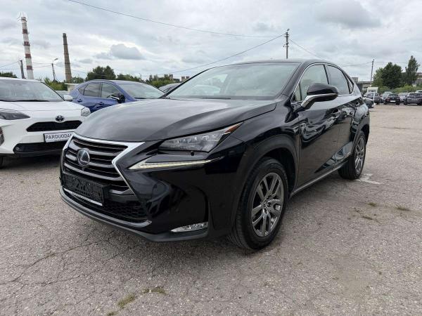Black Lexus NX 300h 2015 in Panevezys, with an engine capacity of 2.49 L and mileage of 158 thousand km for 21300 €, photo 1 on AUTOMOTO.COM.LV