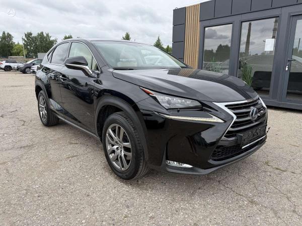 Black Lexus NX 300h 2015 in Panevezys, with an engine capacity of 2.49 L and mileage of 158 thousand km for 21300 €, photo 6 on AUTOMOTO.COM.LV