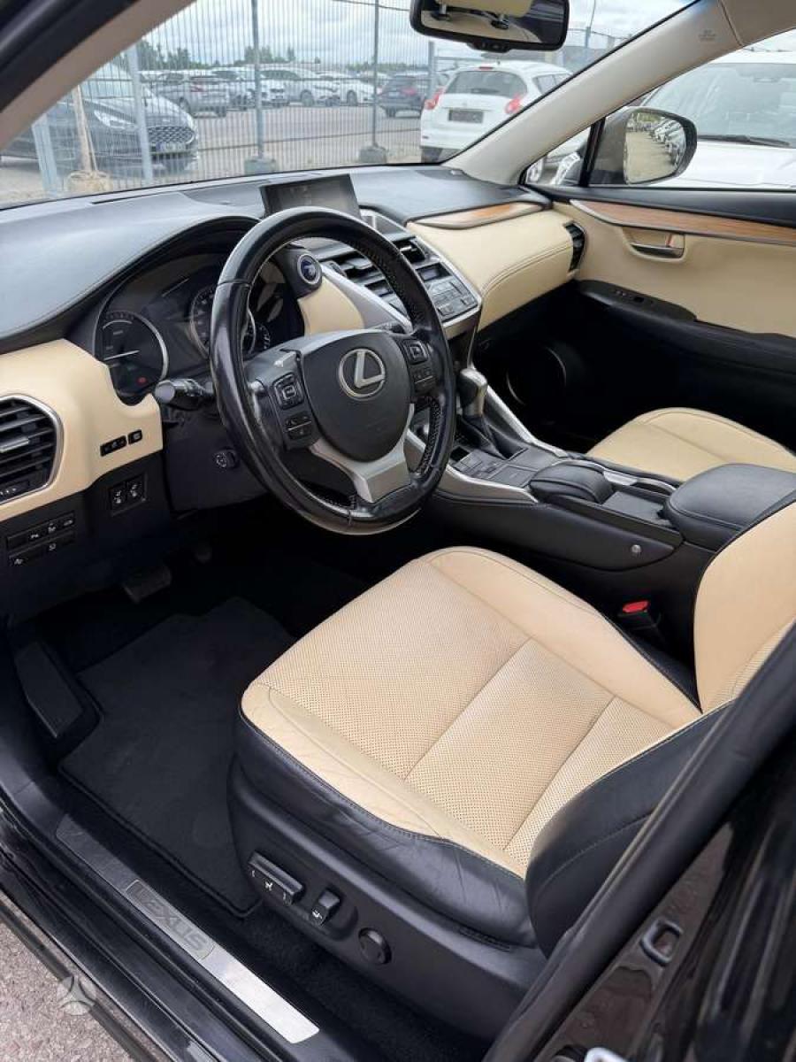 Черный Лексус NX 300h 2015 в Паневежис, объемом двигателя 2.49 л и пробегом 158 тыс. км за 21300 €, фото 18 на AUTOMOTO.COM.LV
