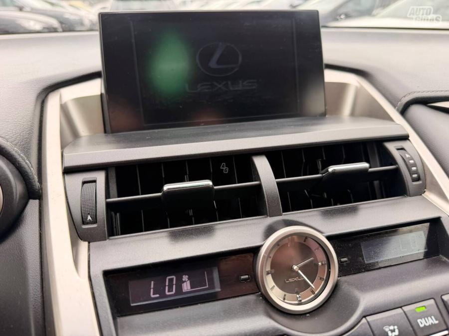 Melns Lexus NX 300h 2015 Kauņa, ar dzinēja tilpumu 2.50 L un nobraukumu 150 tūkst. km par 16999 €, foto 22 vietnē AUTOMOTO.COM.LV