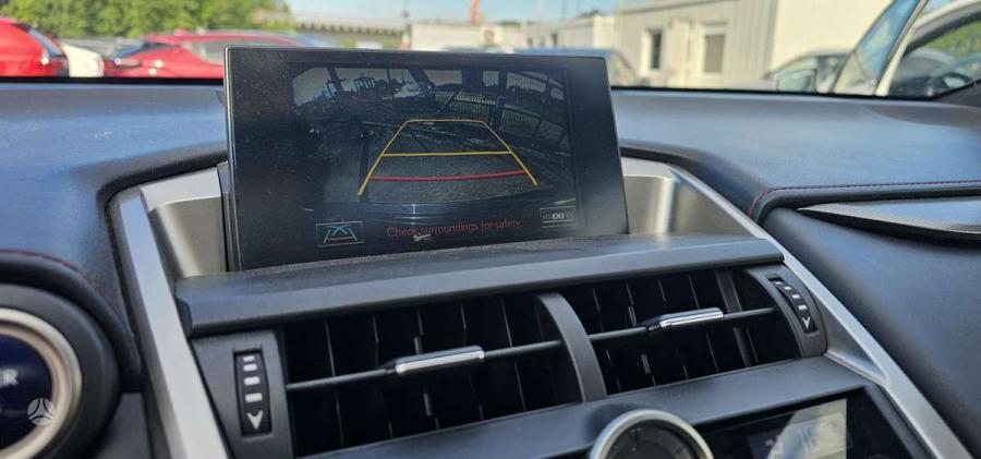 Melns Lexus NX 300h 2015 Kauņa, ar dzinēja tilpumu 2.49 L un nobraukumu 252 tūkst. km par 18950 €, foto 12 vietnē AUTOMOTO.COM.LV