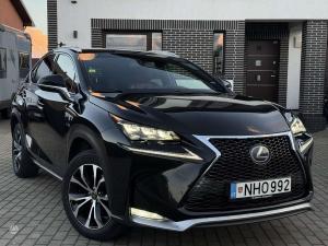 Черный Лексус NX 300h 2015 в Клайпеда, объемом двигателя 2.49 л и пробегом 200 тыс. км за 18800 €, фото  на AUTOMOTO.COM.LV