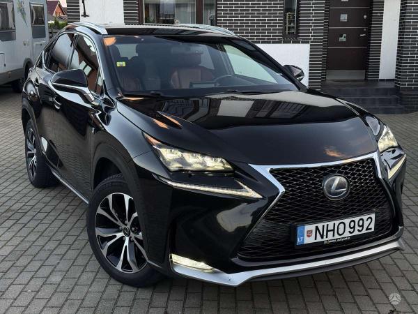 Черный Лексус NX 300h 2015 в Клайпеда, объемом двигателя 2.49 л и пробегом 200 тыс. км за 18800 €, фото 7 на AUTOMOTO.COM.LV