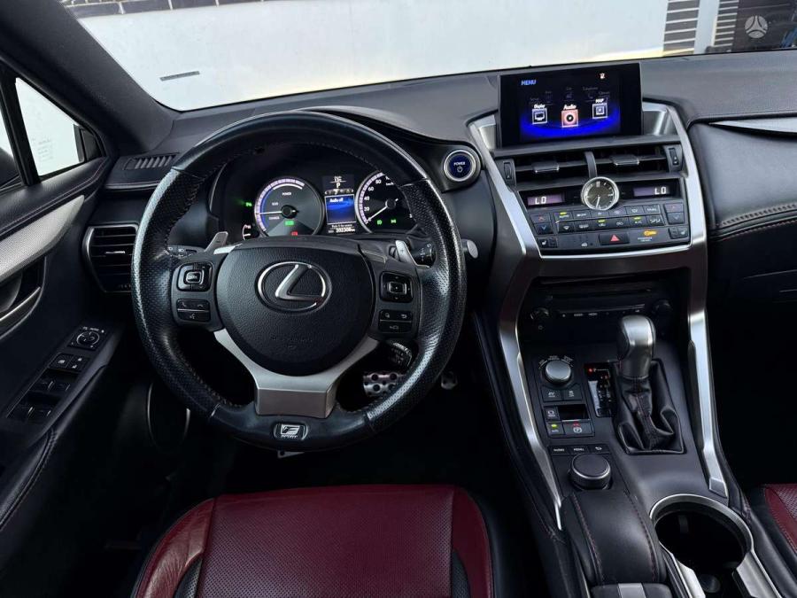 Черный Лексус NX 300h 2015 в Клайпеда, объемом двигателя 2.49 л и пробегом 200 тыс. км за 18800 €, фото 14 на AUTOMOTO.COM.LV