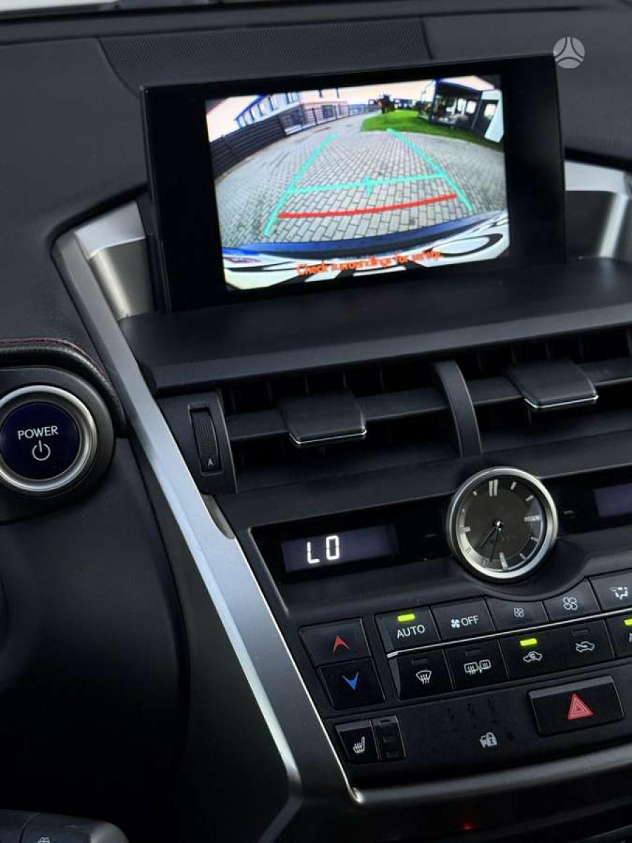 Черный Лексус NX 300h 2015 в Клайпеда, объемом двигателя 2.49 л и пробегом 200 тыс. км за 18800 €, фото 26 на AUTOMOTO.COM.LV