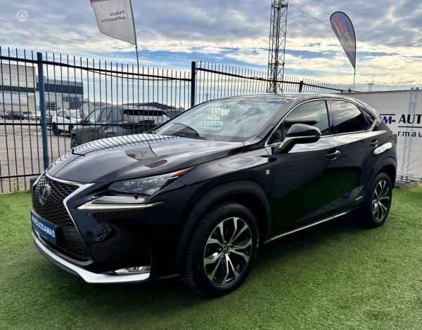 Lexus NX 300h 2015 Panevēža vietnē Melns Lexus NX 300h 2015 Panevēža, ar dzinēja tilpumu 2.49 L un nobraukumu 92 tūkst. km par 21800 €, foto 1 vietnē AUTOMOTO.COM.LV