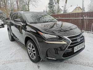 Black Lexus NX 300h 2016 in Vilnius, with an engine capacity of 2.49 L and mileage of 209 thousand km for 18699 €, photo  on AUTOMOTO.COM.LV