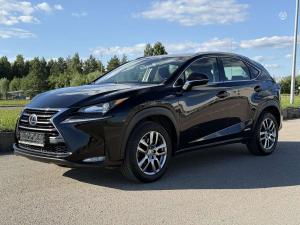 Black Lexus NX 300h 2016 in Panevezys, with an engine capacity of 2.49 L and mileage of 140 thousand km for 17200 €, photo 4 on AUTOMOTO.COM.LV