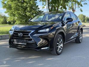 Black Lexus NX 300h 2016 in Panevezys, with an engine capacity of 2.49 L and mileage of 140 thousand km for 17200 €, photo 6 on AUTOMOTO.COM.LV