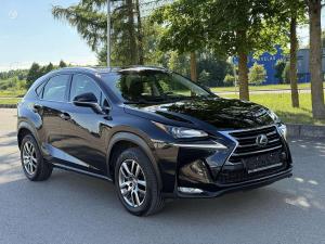 Black Lexus NX 300h 2016 in Panevezys, with an engine capacity of 2.49 L and mileage of 140 thousand km for 17200 €, photo 13 on AUTOMOTO.COM.LV