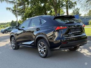 Black Lexus NX 300h 2016 in Panevezys, with an engine capacity of 2.49 L and mileage of 140 thousand km for 17200 €, photo 17 on AUTOMOTO.COM.LV