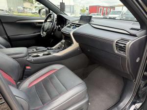 Black Lexus NX 300h 2016 in Vilnius, with an engine capacity of 2.49 L and mileage of 200 thousand km for 18900 €, photo 14 on AUTOMOTO.COM.LV