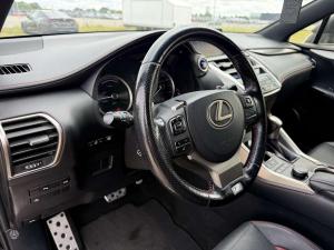 Black Lexus NX 300h 2016 in Vilnius, with an engine capacity of 2.49 L and mileage of 200 thousand km for 18900 €, photo 15 on AUTOMOTO.COM.LV