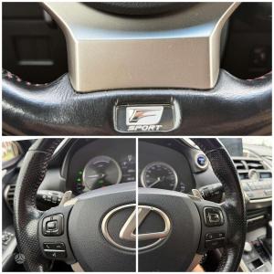 Black Lexus NX 300h 2016 in Vilnius, with an engine capacity of 2.49 L and mileage of 200 thousand km for 18900 €, photo 25 on AUTOMOTO.COM.LV