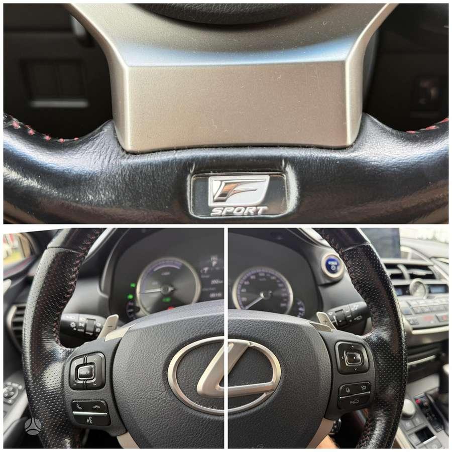 Black Lexus NX 300h 2016 in Vilnius, with an engine capacity of 2.49 L and mileage of 200 thousand km for 18900 €, photo 25 on AUTOMOTO.COM.LV