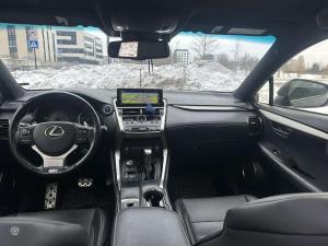 Melns Lexus NX 300h 2017 Viļņa, ar dzinēja tilpumu 2.50 L un nobraukumu 191 tūkst. km par 17750 €, foto 17 vietnē AUTOMOTO.COM.LV
