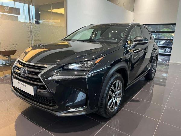Black Lexus NX 300h 2017 in Siauliai, with an engine capacity of 2.49 L and mileage of 91 thousand km for 22900 €, photo 1 on AUTOMOTO.COM.LV