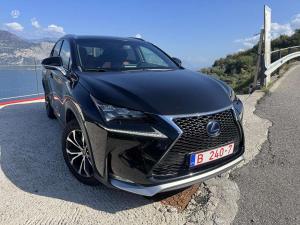 Black Lexus NX 300h 2017 in Daugavpils, with an engine capacity of 2.49 L and mileage of 141 thousand km for 22500 €, photo 7 on AUTOMOTO.COM.LV