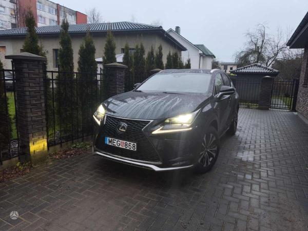 Melns Lexus NX 300h 2018 Viļņa, ar dzinēja tilpumu 2.50 L un nobraukumu 224 tūkst. km par 30555 €, foto 3 vietnē AUTOMOTO.COM.LV