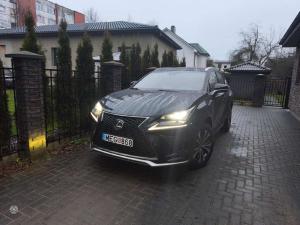 Black Lexus NX 300h 2018 in Vilnius, with an engine capacity of 2.50 L and mileage of 224 thousand km for 30555 €, photo 3 on AUTOMOTO.COM.LV