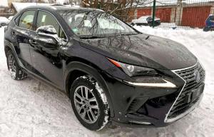 Black Lexus NX 300h 2018 in Vilnius, with an engine capacity of 2.50 L and mileage of 95 thousand km for 24200 €, photo 2 on AUTOMOTO.COM.LV