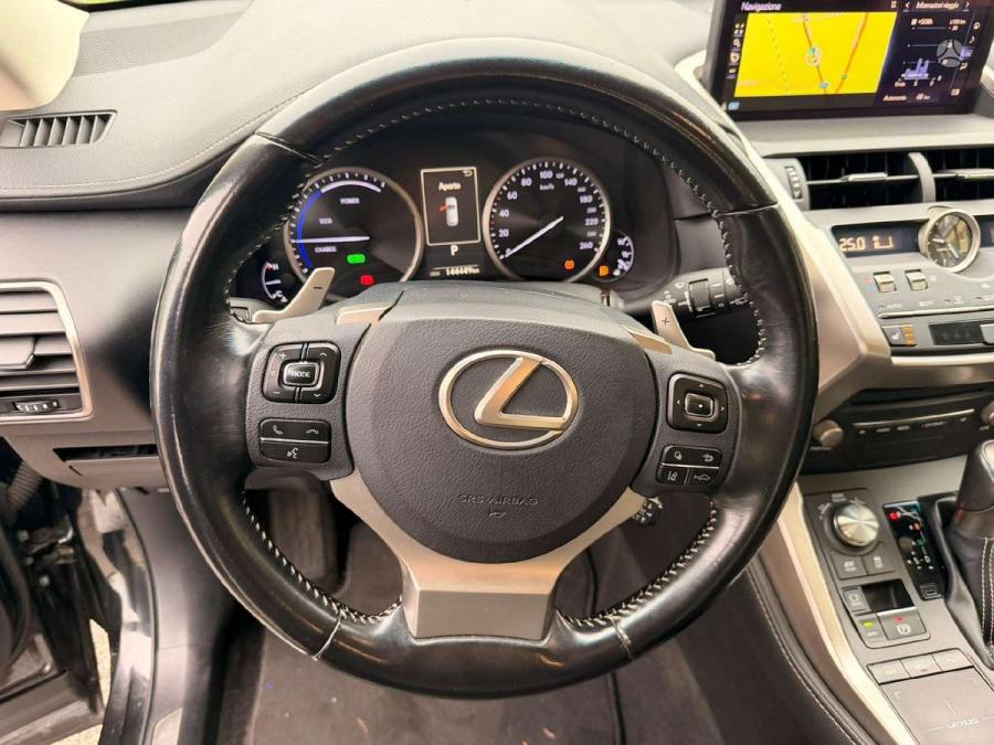 Melns Lexus NX 300h 2018 Kauņa, ar dzinēja tilpumu 2.50 L un nobraukumu 144 tūkst. km par 22450 €, foto 23 vietnē AUTOMOTO.COM.LV