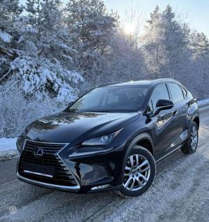 Black Lexus NX 300h 2018 in Vilnius, with an engine capacity of 2.49 L and mileage of 104 thousand km for 22999 €, photo  on AUTOMOTO.COM.LV